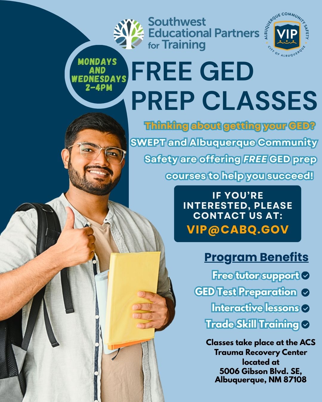 GED Prep Classes at ACS TRC — City of Albuquerque