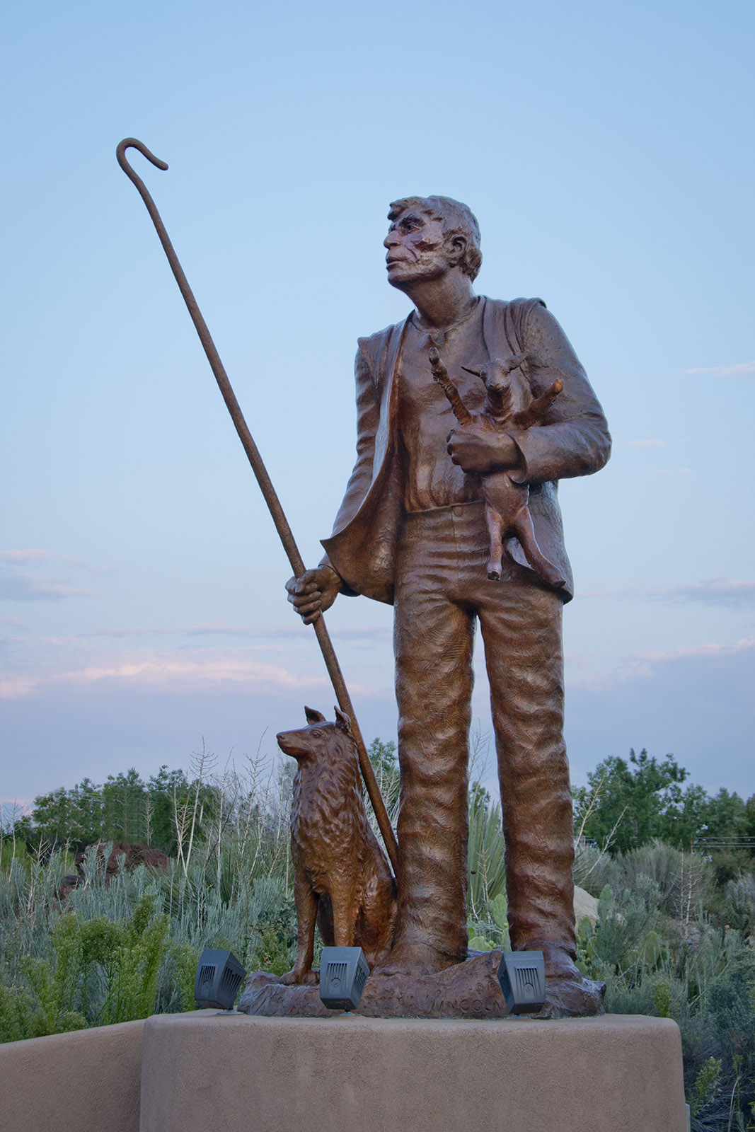 Lincoln Fox, The Basque Sheepherder — City of Albuquerque