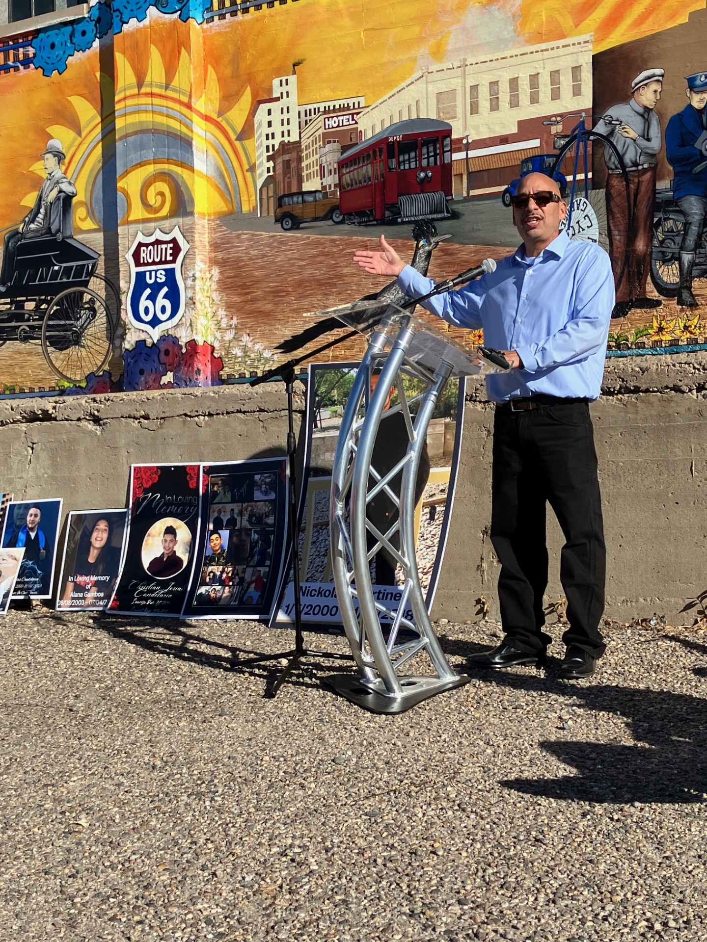 New History-Focused Mural Dedicated at Wheels Museum — City of Albuquerque