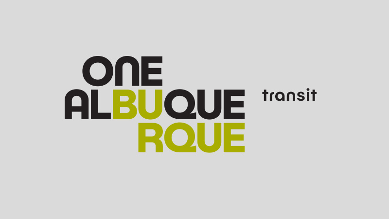 One Albuquerque Transit Logo Section Highlight Block — City of Albuquerque