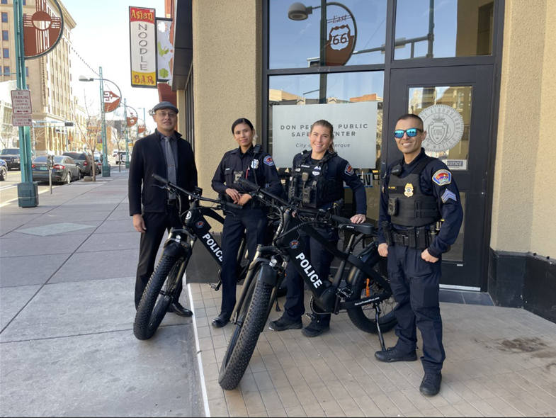 APD Downtown Police Augment Patrols with New E-powered Police Cycles ...