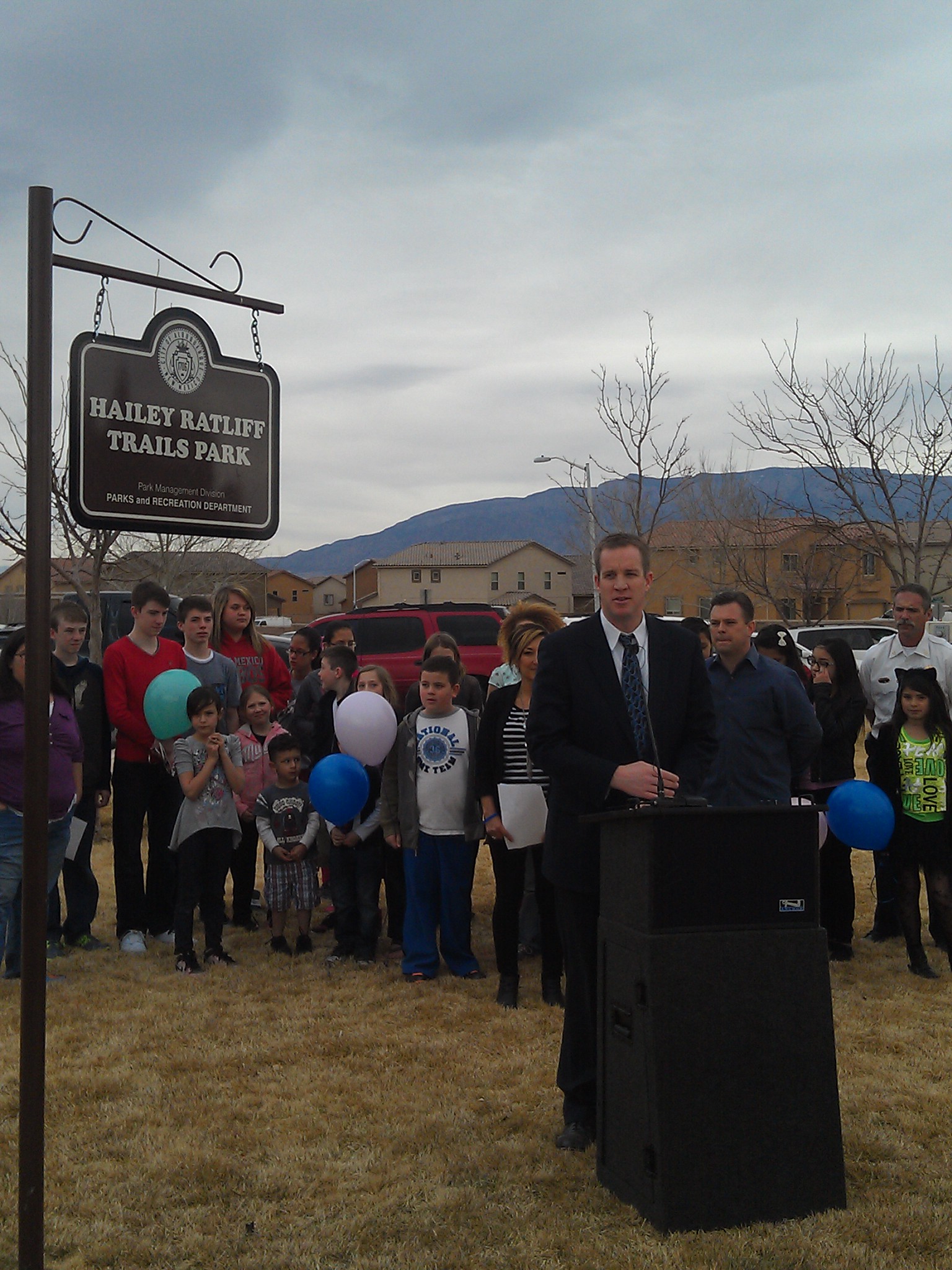 Hailey Ratliff Trails Park Dedication Picture — City of Albuquerque
