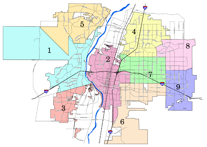 City Council Image Map - Full — City of Albuquerque