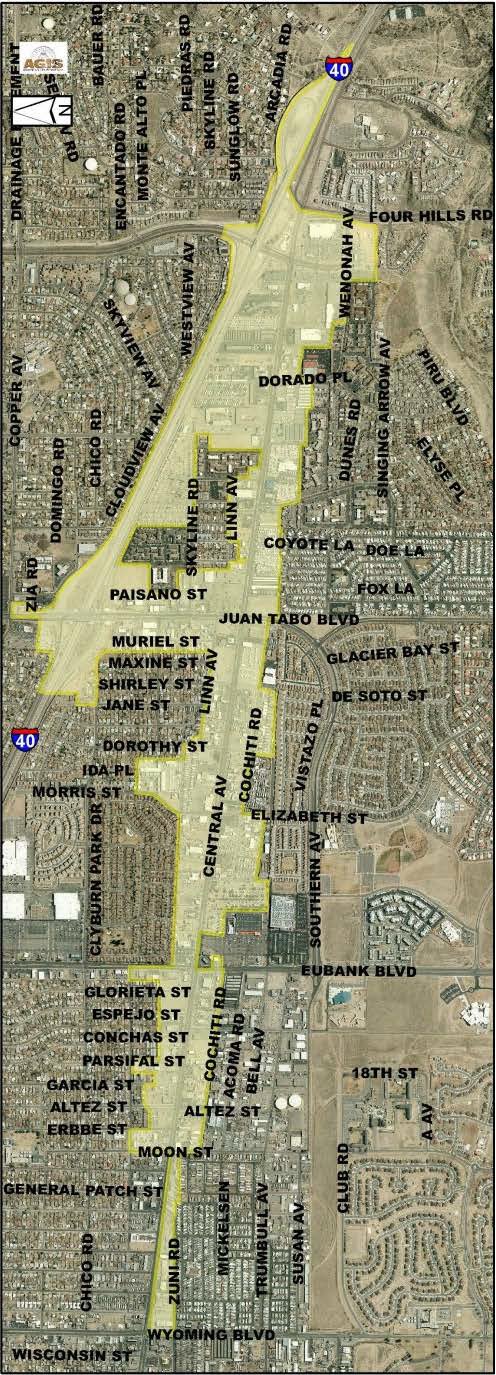 EG MRA Map — City of Albuquerque