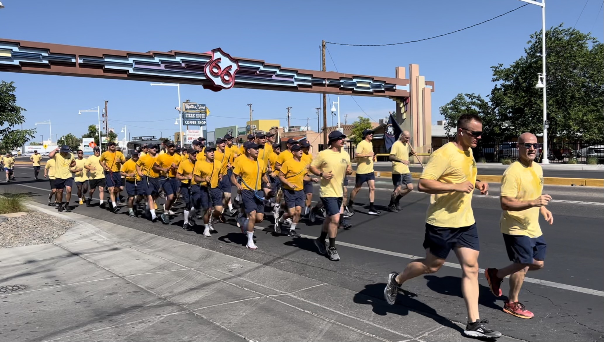 AFR Celebrates 100th Cadet Class with Memorial Run — City of Albuquerque