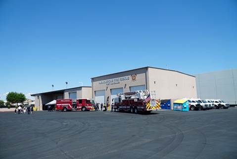 Albuquerque Fire Rescue Obtains New Fleet Facility — City of Albuquerque