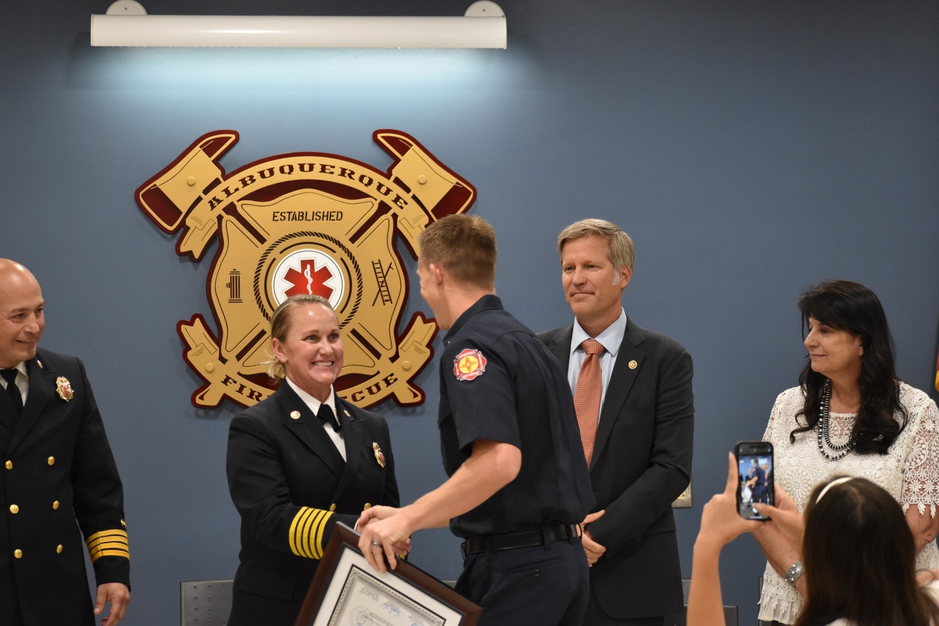 Albuquerque Fire Rescue Promotes 16 Members — City of Albuquerque