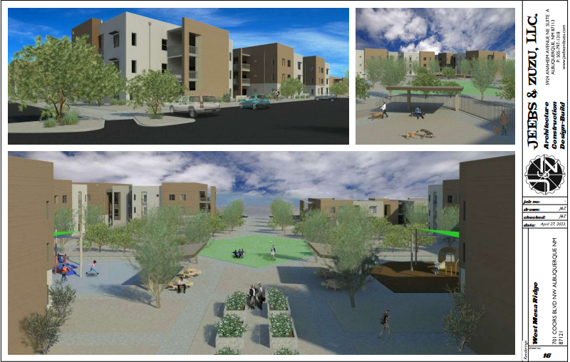West Mesa Ridge A Rendering — City of Albuquerque