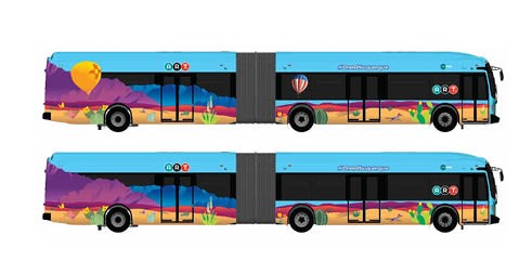 City of Albuquerque Unveils New ART Bus — City of Albuquerque