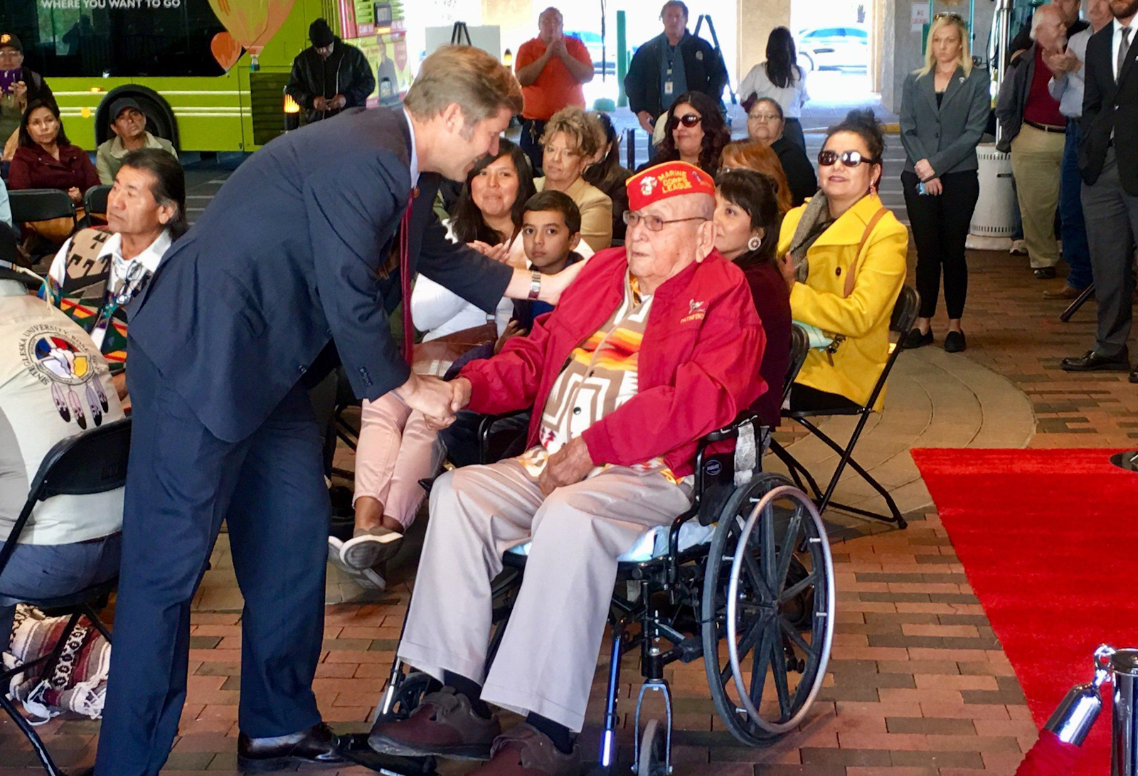 Mayor Tim Keller Honors Navajo (Diné) Code Talkers at Albuquerque Wall ...