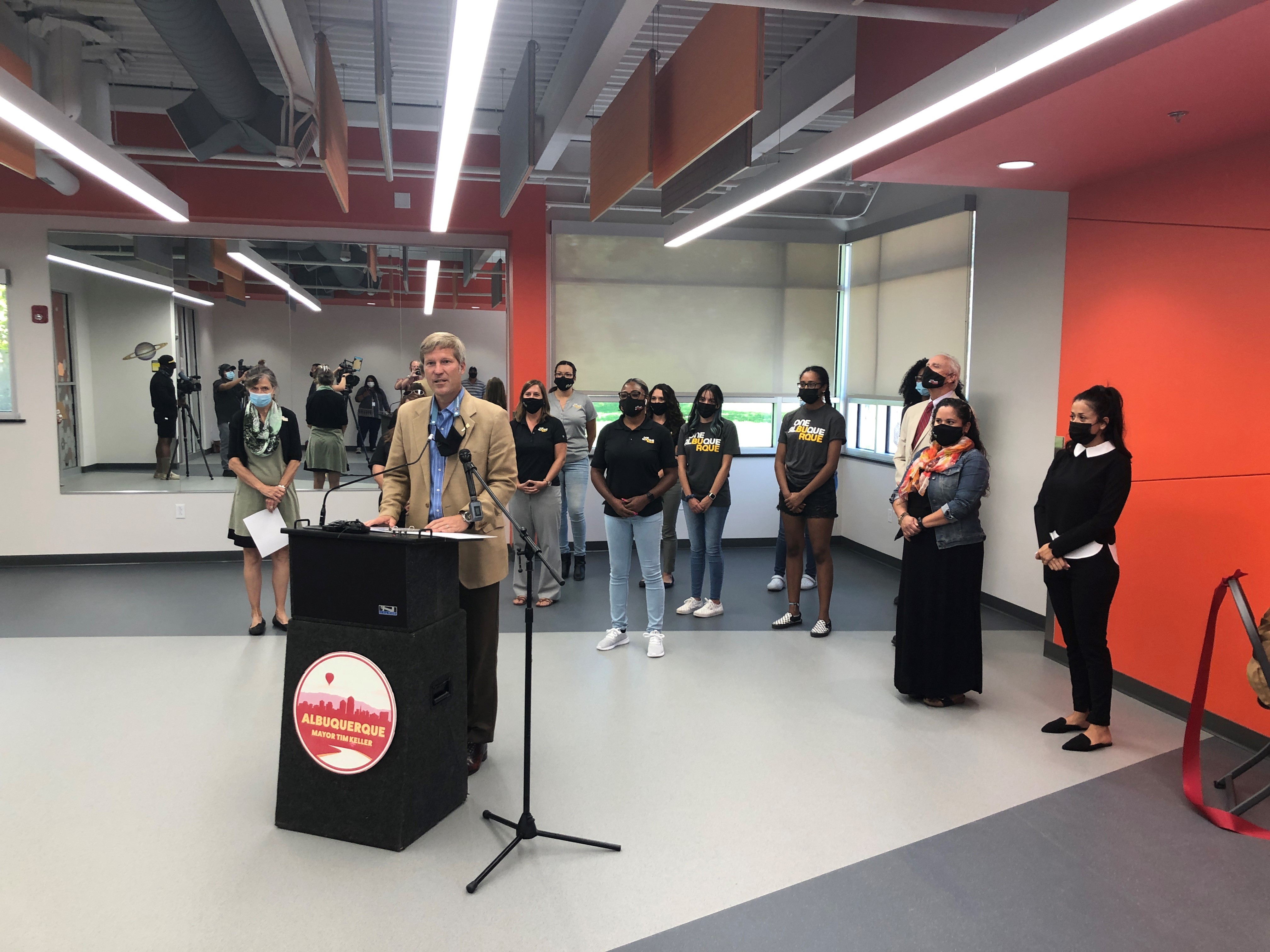 Mayor Tim Keller, Councilor Isaac Benton Unveil Expansion of Dennis ...