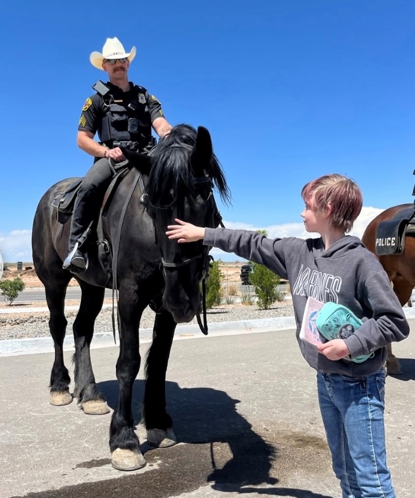 APD Bids Farewell to Beloved Mounted Unit Horse, Nigel, After Years of ...