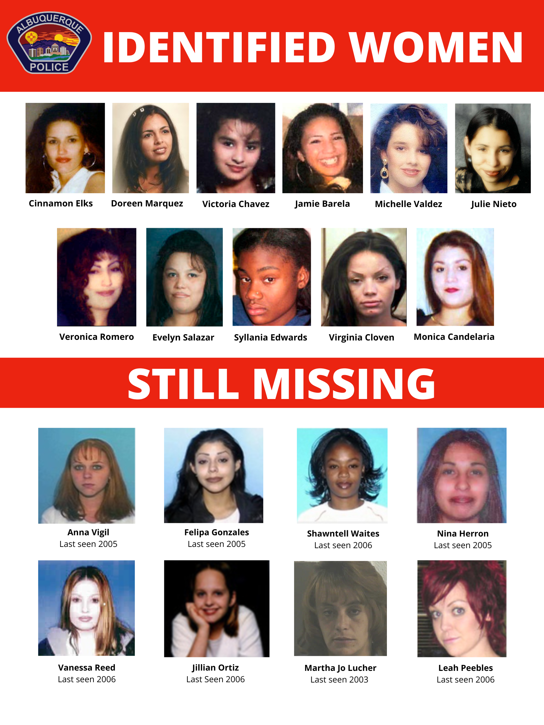 APD Honors West Mesa Victims on 15th Anniversary — City of Albuquerque