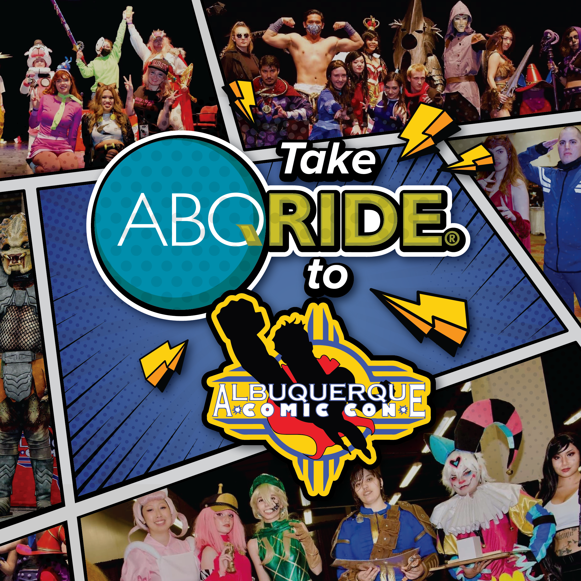 ABQ RIDE is Available to all Cosplayers During Comic Con Weekend — City ...